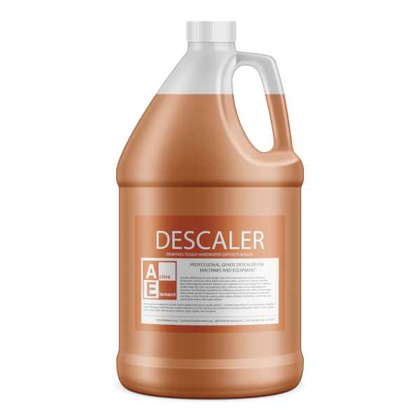Descaler (1-gallons), Commercial Grade Delimer - Active Element