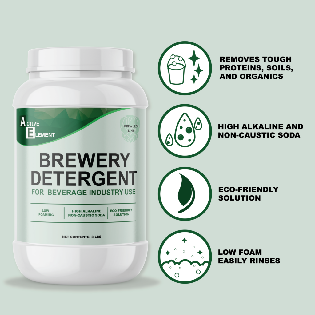 Brewery Detergent, Active Element, High-Alkaline Concentrated Powder ...
